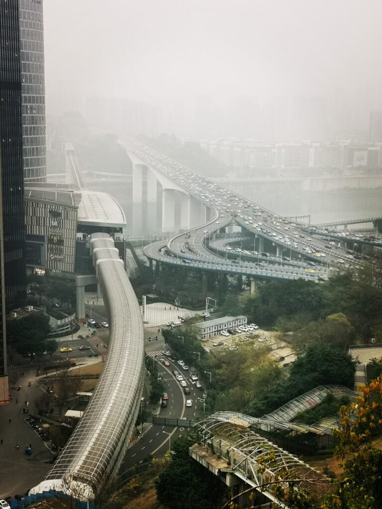 Interesting Pedestrian System in Chongqing Old Urban Area - Archinatour